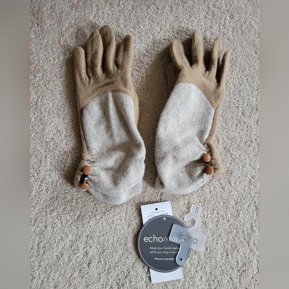 Echo Design | Accessories | Echotouch Echodesign Gloves Sz Small Tan ...